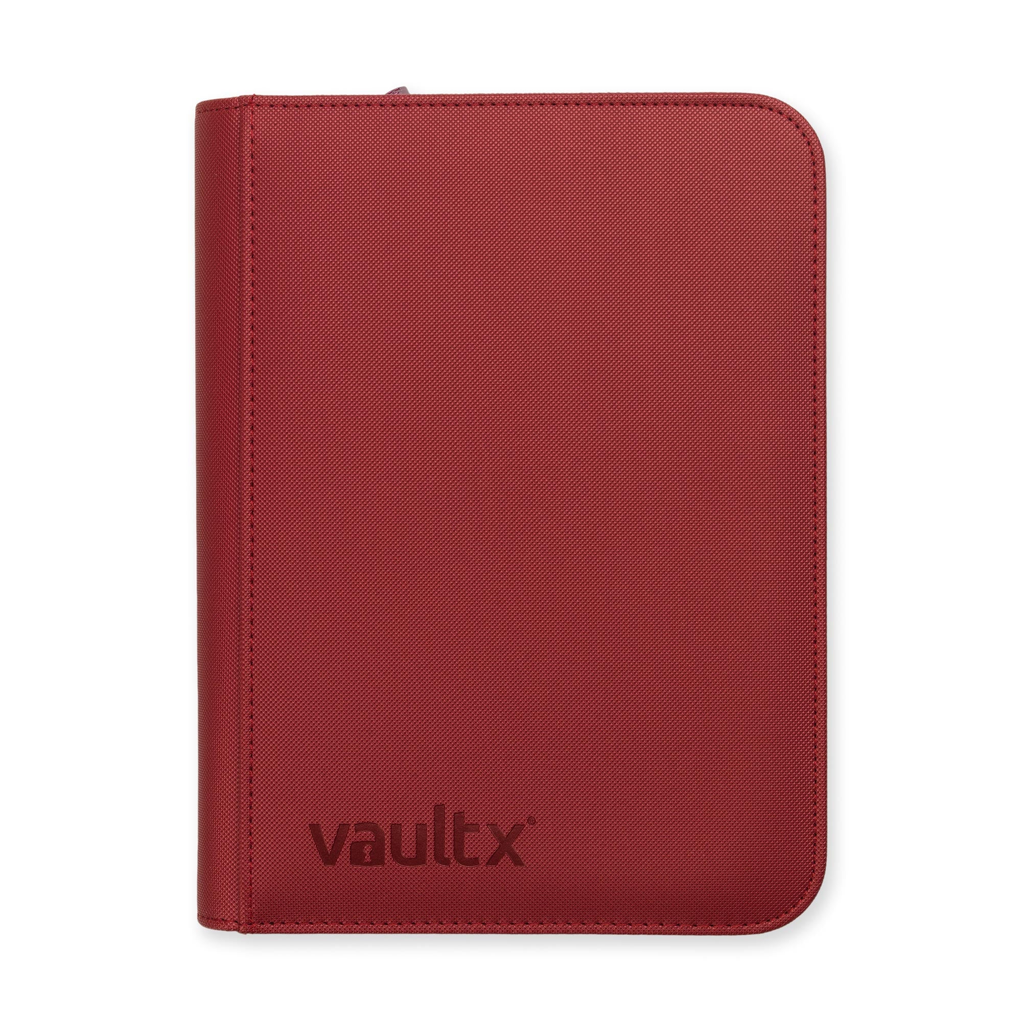 4-Pocket Exo-Tec® Zip Binder Metallic Red – Vault X UK