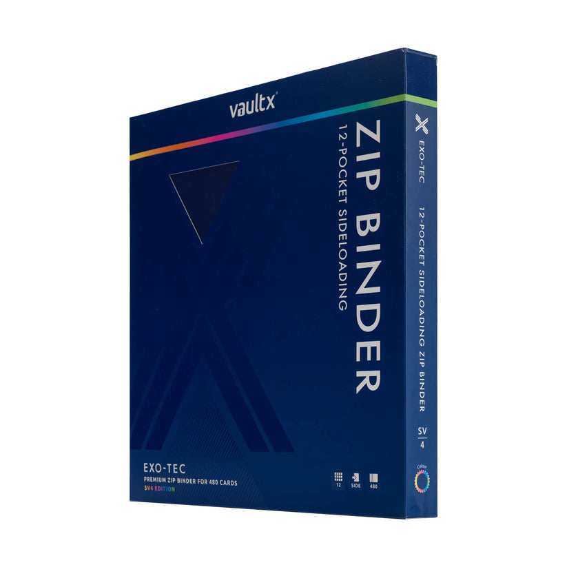 12-Pocket Exo-Tec® Zip Binder SV4 – Vault X UK