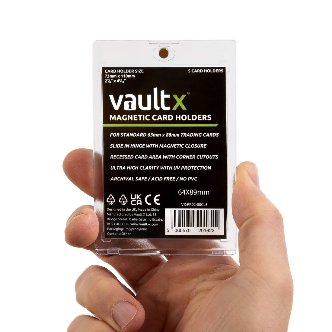 Magnetic Card Holders 35pt – Vault X UK